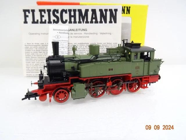 FLEISCHMANN H0 403203 K Dampflok T 9.3 der K.W.St.E. mit DSS in OVP ...