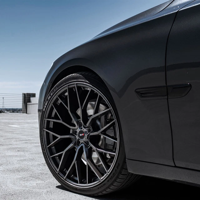 20& SAVINI SV-F2 Graphite Forged Concave Wheels Rims Fits Mercedes W221 ...