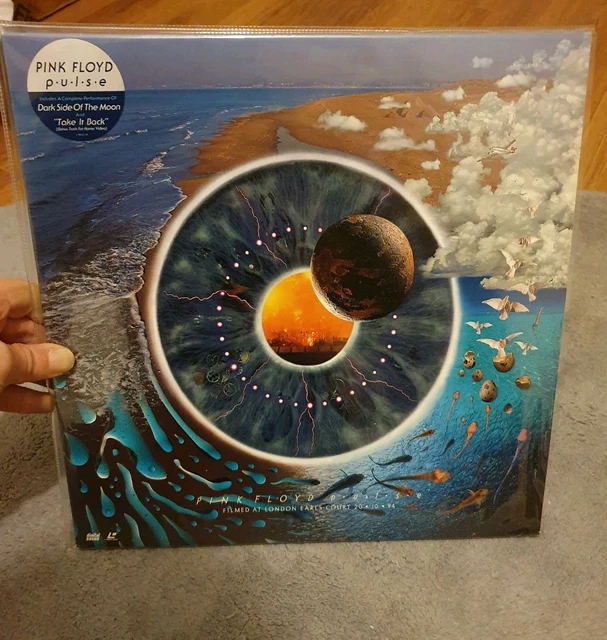 PINK FLOYD PULSE NTSC 2 Laserdisc Set Rare Format 3 Sides London Earls ...