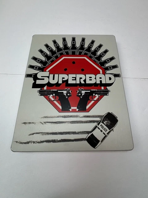 SUPERBAD PROJECT POP Art 2 Disc Steelbook Blu-Ray - Shipped in Box $12. ...