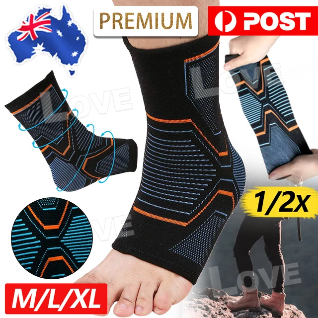 ANKLE BRACE FASCIITIS Sock with Foot Arch Support Reduces Swelling ...