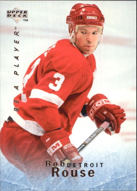 1995-96 BE A Player Red Wings carte hockey #88 Bob Rouse EUR 1,88 ...