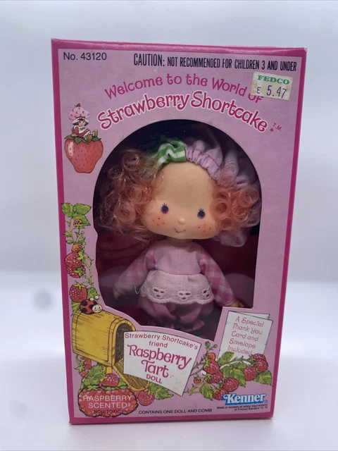STRAWBERRY SHORTCAKE RASPBERRY Tart Doll in Box - No. 43120 (1980) NRFB ...