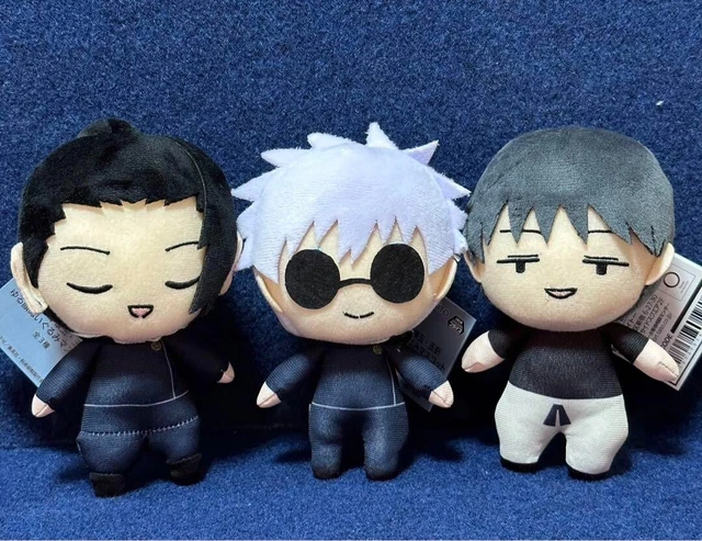 JUJUTSU KAISEN TOJI Fushiguro Gojo Geto Yuru Face Plush doll set of 3 ...