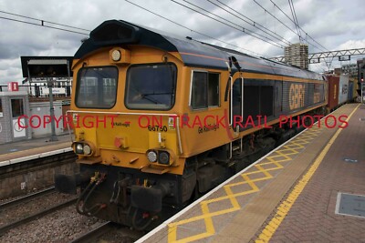 UK RAILWAY PHOTOGRAPH Of Class 66 66750. Rm66-1159 £1.70 - PicClick UK