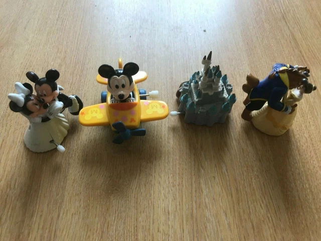 DISNEY LA BELLA e la Bestia, Topolino, Castello di Cenerentola Figure ...
