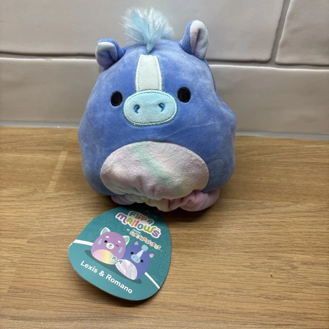 FLIP A MALLOWS Lexis & Romano Squishmallows Soft Plush Toy with Tags ...