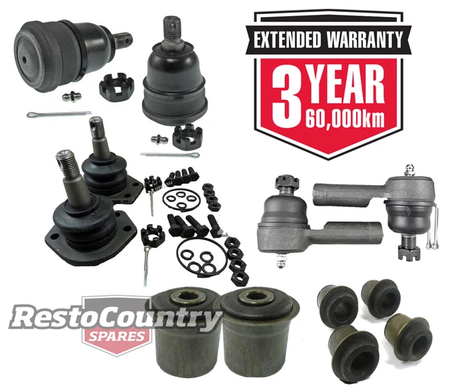 KIT 1. HOLDEN Torana Front End Rebuild Kit LC LJ Tie + Ball + Control ...