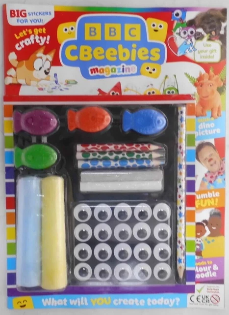 BBC CBEEBIES MAGAZINE #635 2024 Bluey Duggee Peter Rabbit + Googly Eye ...