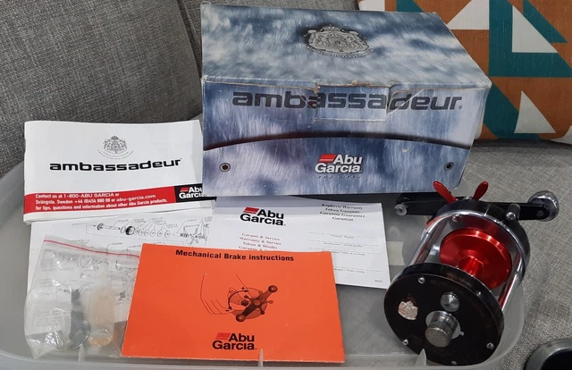 A FANTASTIC - Abu Ambassadeur 7500i CT Elite HS Reel. Boxed - SERVICED ...