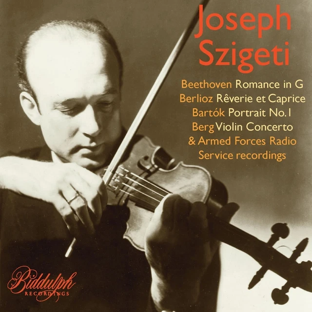 JOSEPH SZIGETI JOSEPH Szigeti: Armed Forces Radio Service Recordings ...