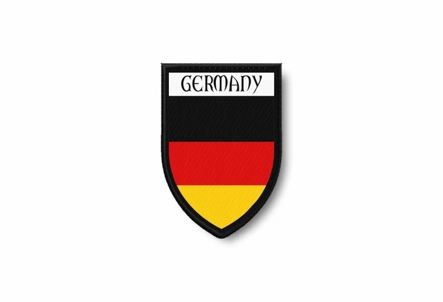 PATCH AUFNÄHER BÜGELBILDER aufbügler wappen flagge flaggen fahne deutschland EUR 3,99 - PicClick DE