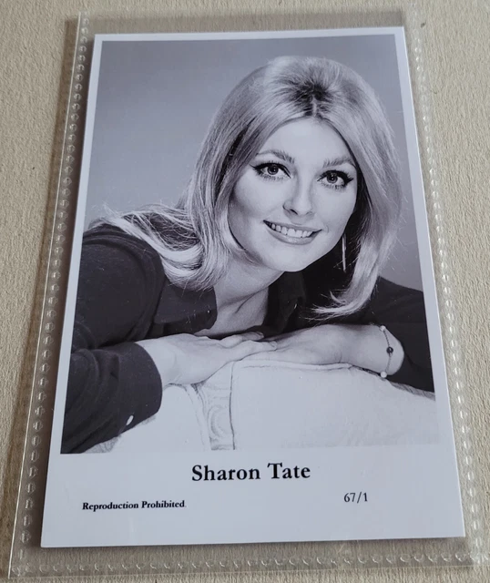AK SCHAUSPIELERIN SHARON TATE | Portrait | Foto-StarPostKarte #2853 EUR 8,90 - PicClick DE