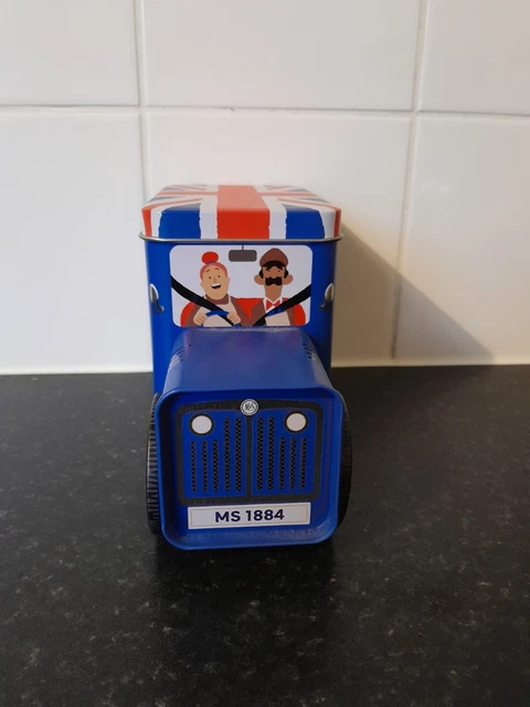 M&S DOUBLE DEVON Toffees Van Tin Collectible Metal - MS 1884 Delivery ...
