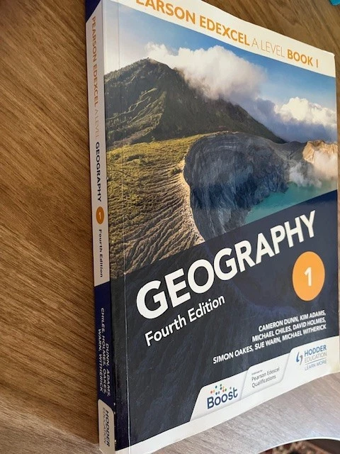 PEARSON EDEXCEL A Level Geography Book 1 Fourth Edition £15.59 ...