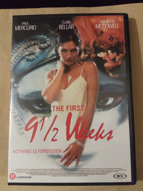 THE FIRST NINE And A Half Weeks Dvd 9 1/2 Weeks R2 Clara Bellar Erotic Thriller EUR 21,61 ...