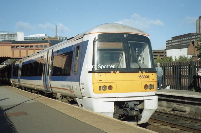 B234 35MM NEGATIVE Class 168 168001 Birmingham Moor Street [2] £2.54 ...
