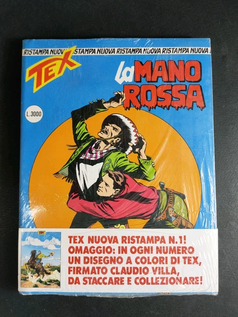 TEX LA MANO ROSSA NUOVA RISTAMPA BLISTERATO N.1 (cod.I21) EUR 15,00 ...