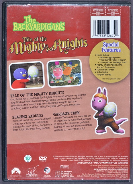 THE BACKYARDIGANS - Tales of the Mighty Knights - DVD - Nick Jr. $8.00 ...