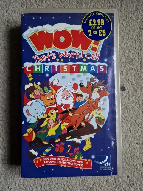 WOW! THAT'S WHAT I Call Christmas Vhs - Tested £5.99 - PicClick UK