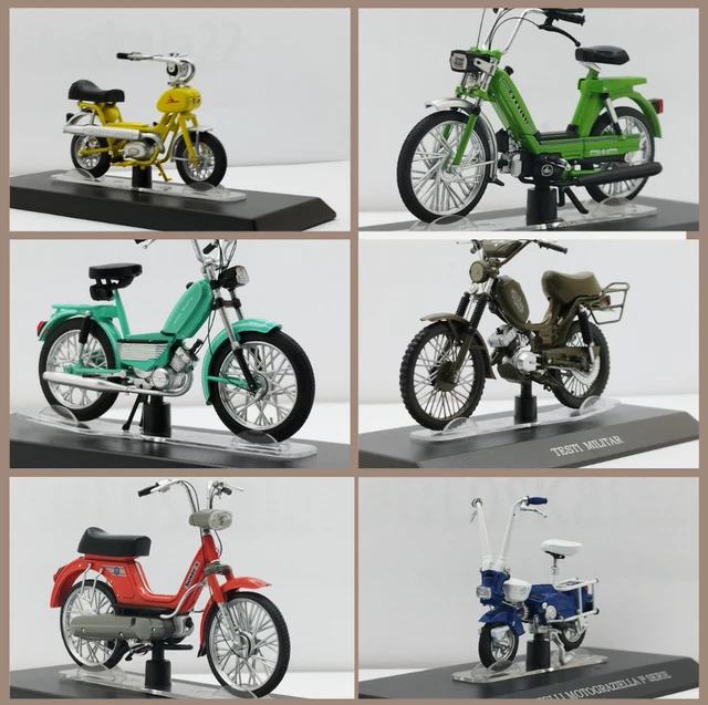 THE BEST ITALIAN Moto Moped Scooter Bike Motorcycle Toy Metal Diecast 1 ...