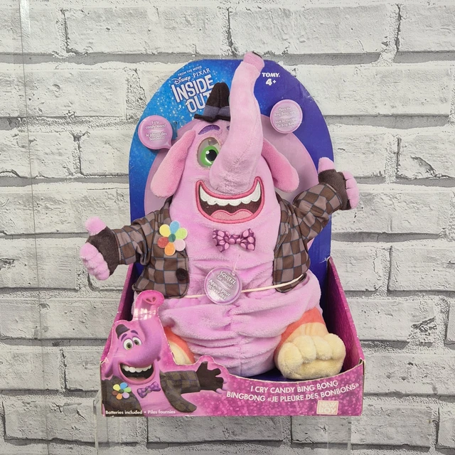 DISNEY INSIDE OUT Bing Bong I Cry Candy 12" Talking Soft Toy Plush Tomy ...