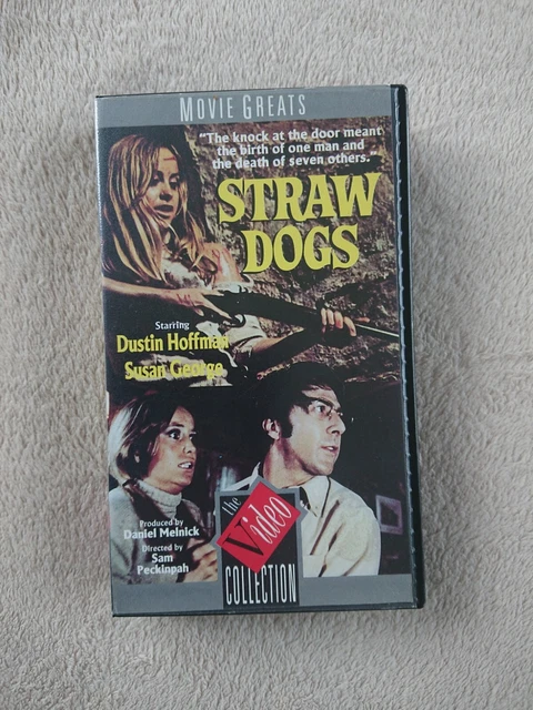 STRAW DOGS VHS Video Dustin Hoffman and Susan George PAL 1971 £20.99 ...