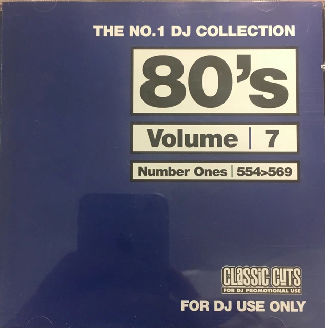 THE NO.1 DJ Collection 80's Volume 7 Numbers 554>569-CD For DJ Use Only ...