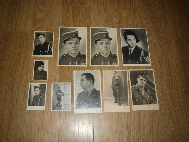 PHOTOS LIBERATION WW2 1939 Ffl Ffi Ordre Uniforme Kepi Chasseur Hussard ...