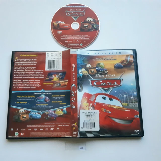 DISNEY PIXAR- CARS -Widescreen (DVD) $9.99 - PicClick CA