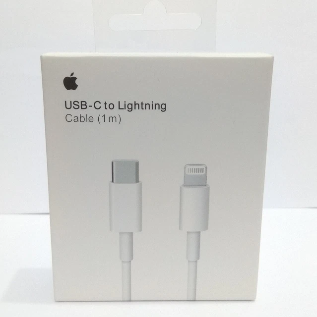 CABLE IPHONE ORIGINAL apple UsbC Carga Rapido para Iphone 9/10/11/12/13 ...