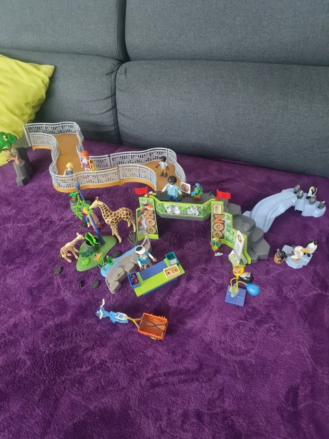 PLAYMOBIL FAMILY FUN 70341 Mon grand zoo d'expérience - zoo - parc ...