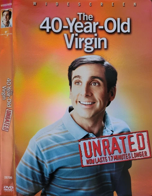THE 40 YEAR Old Virgin DVD Widescreen Unrated Steve Carell £9.29 ...