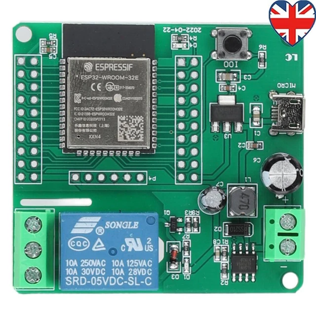 ESP32 POWER SUPPLY Module DC 5-30/60V ESP32-WROOM Development Board ...
