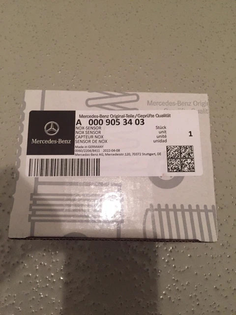 ORIGINAL MERCEDES BENZ A0009055800 NOX-Sensor New £17.58 - PicClick UK