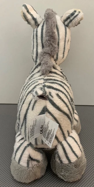 MOTHERCARE ZEBRA PLUSH Soft Toy Comforter Beanie, 26cm High £8.00 ...