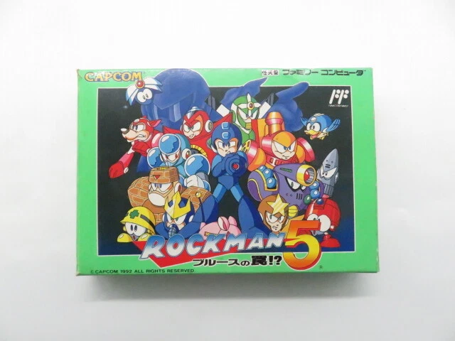ROCKMAN/MEGAMAN 5 FAMICOM/NES JP GAME. 9000020412303 EUR 12,38 ...