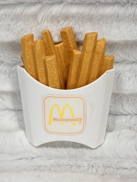 VINTAGE FISHER PRICE Mcdonalds Fun With Food Happy Meal French Fries ...