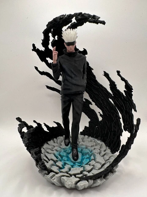 SATORU GOJO JUJUTSU KAISEN ACTION FIGURE 18 cm no box PLA EUR 35,00 ...