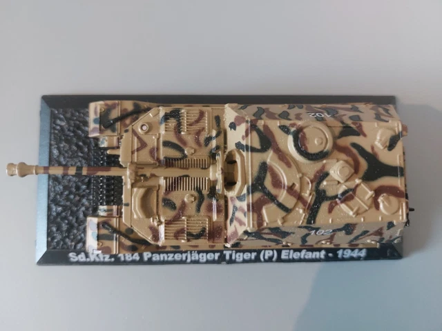 1:72 PANZERJÄGER TIGER (P) Elefant Sd.Kfz.184 Wehrmacht 1944/WW II ...
