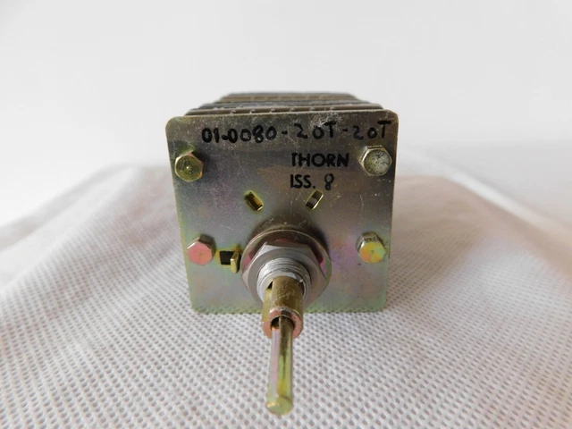 AIRCRAFT VARIABLE RESISTOR Dimmer Switch, Part No 01-0080-20T-20T [D5B] £24.99 - PicClick UK
