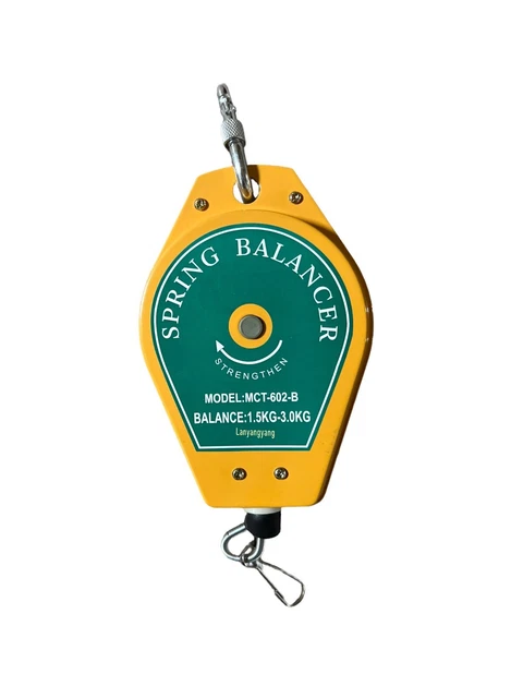 RETRACTABLE SPRING BALANCER Holder Ergonomic Hanging Weighing Tool 0.5 ...