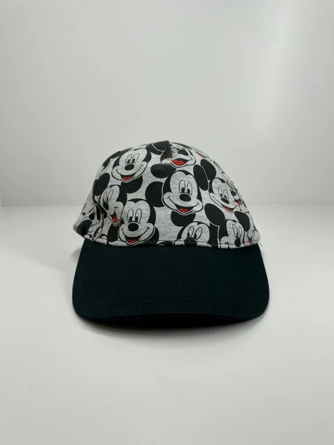DISNEY MICKEY MOUSE cap hat Mickey Mouse face graphics 53cm adjustable ...