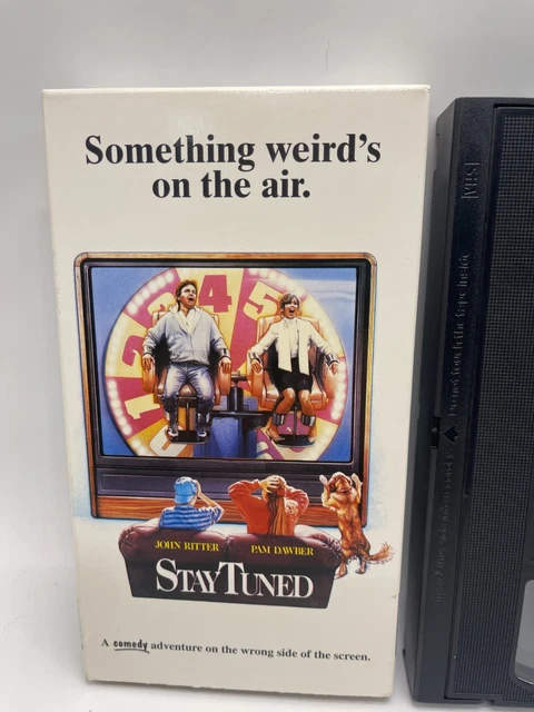 STAY TUNED (VHS, 1998) John Ritter Pam Dawber Comedy VG Free Shipping £ ...