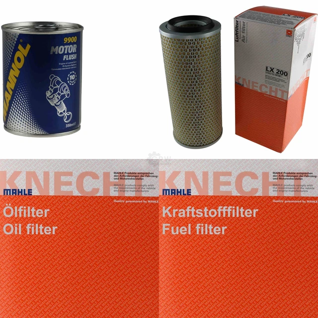 MAHLE / KNECHT Inspektionspaket Filter Set SCT Motor Flush Motorspülung ...