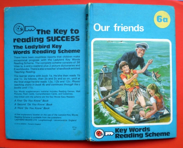 OUR FRIENDS VINTAGE Ladybird book 6a Key Words Reading Scheme early ...