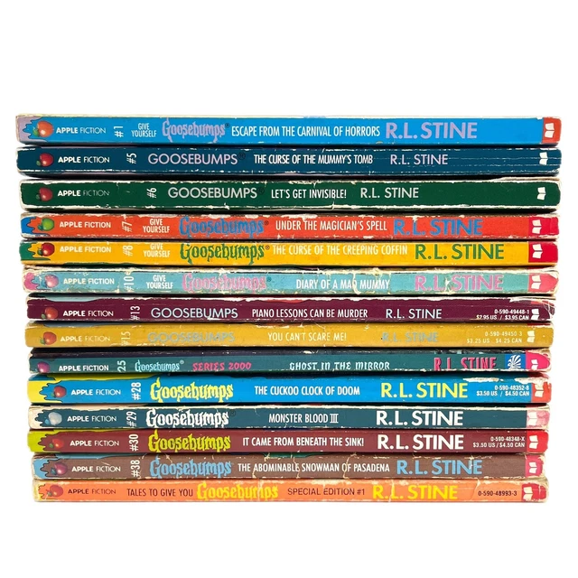 VINTAGE GOOSEBUMPS R.L. Stine - 14 Books Including a Special Edition ...