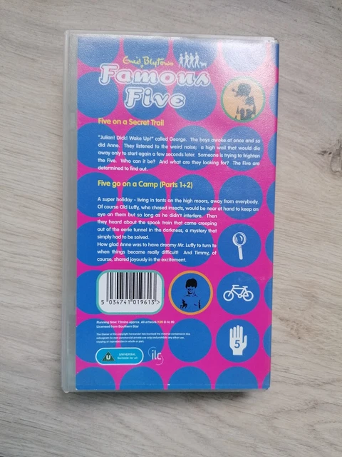 FAMOUS FIVE FROM THE ORIGINAL CLASSIC TV SERIES Vhs video £9.99 ...
