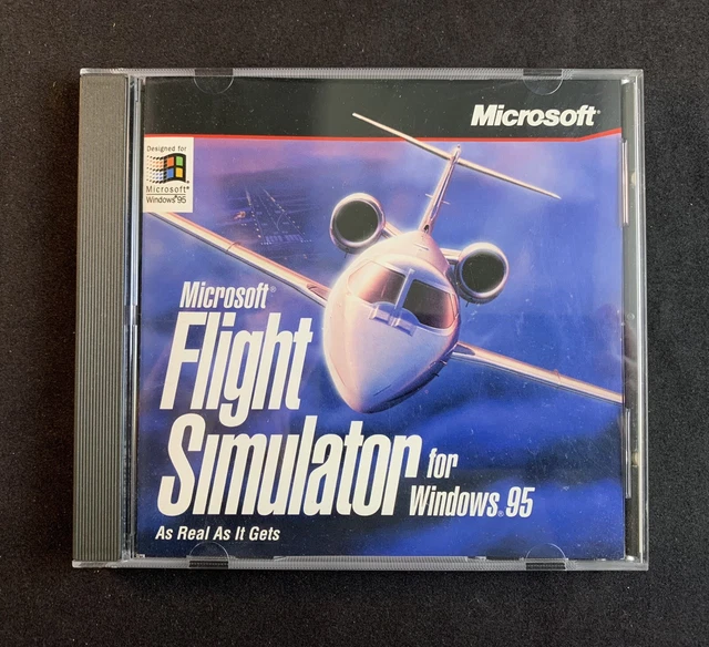 MICROSOFT FLIGHT SIMULATOR for Windows 95 PC Game £24.52 - PicClick UK