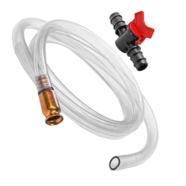 AUTOMATIC WATER PUMP Fuel Syphon Siphon Siphoning Hose Gasoline for £11 ...